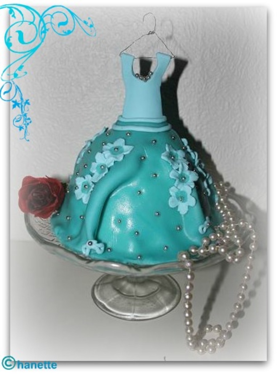 Dress Cake - CakeCentral.com