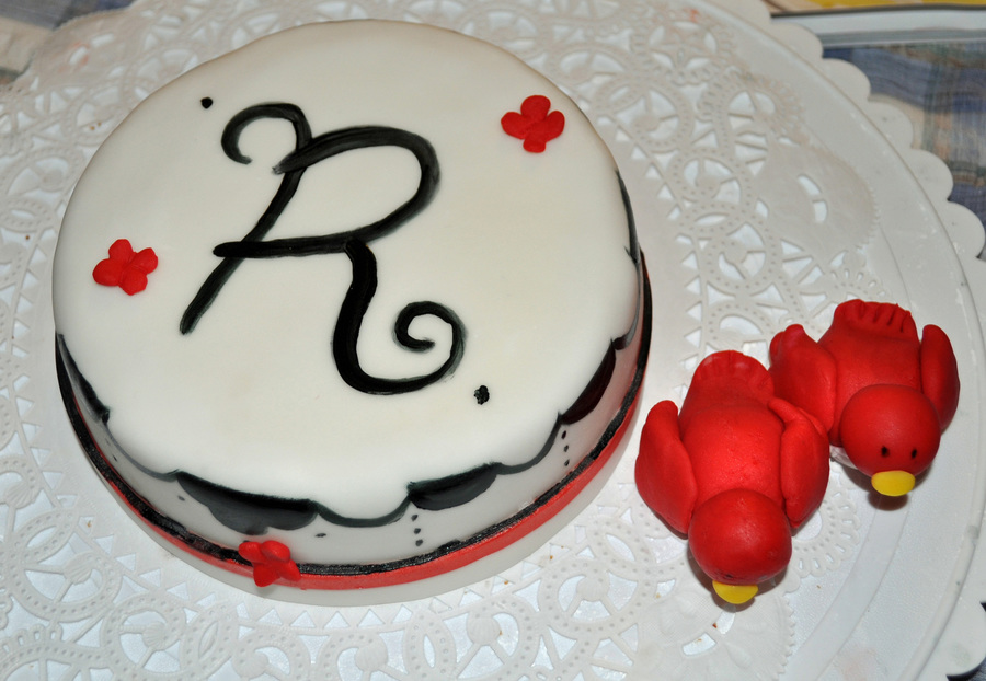 The Tiny Cake I Made For Our Anniversary - CakeCentral.com