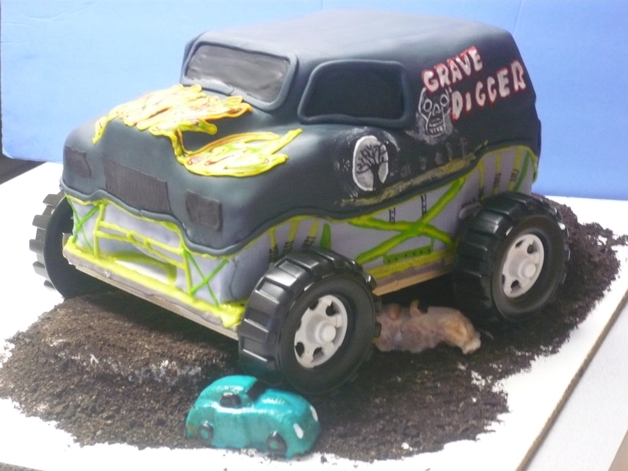 Grave Digger - CakeCentral.com