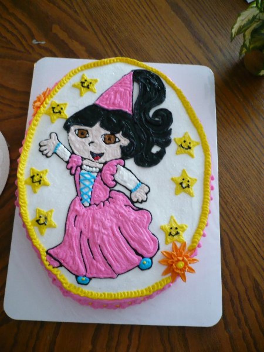 Princess Dora - CakeCentral.com
