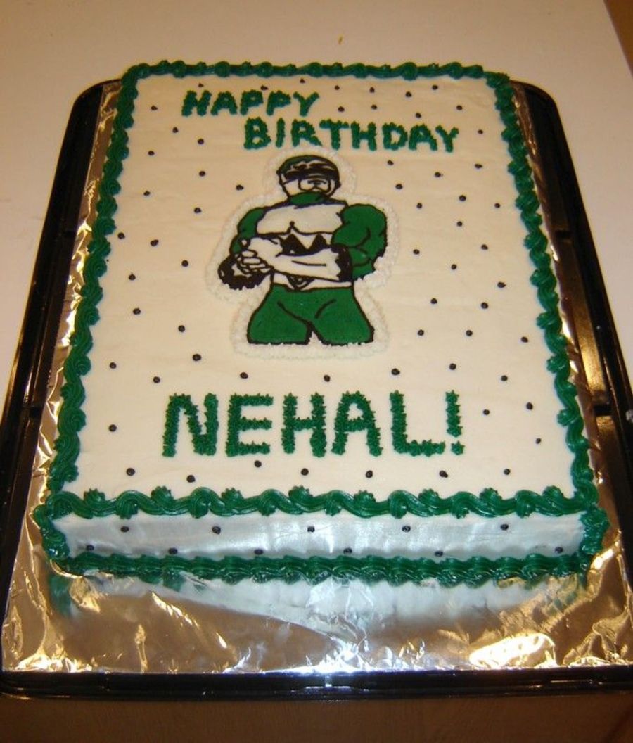 Power Ranger Birthday - CakeCentral.com