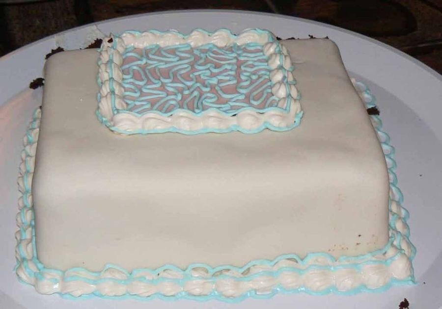 6" Chocolate Mud Cake Sample (Practice Cake) - CakeCentral.com