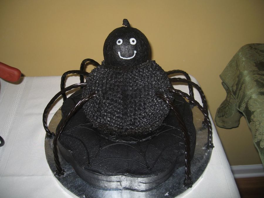 Big Spider - CakeCentral.com