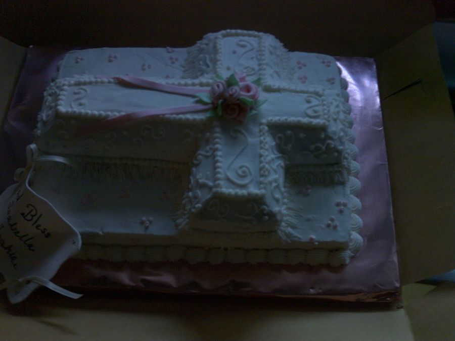 Dedication Cake - CakeCentral.com