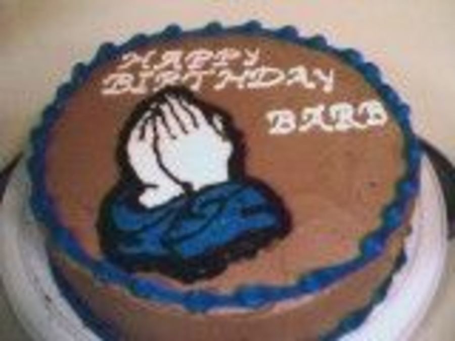 Prayer Birthday Cake - CakeCentral.com