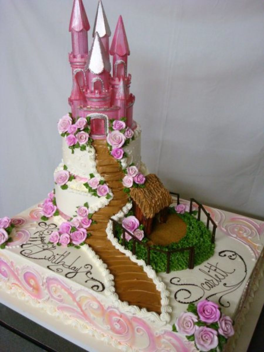 Castle Cake - CakeCentral.com