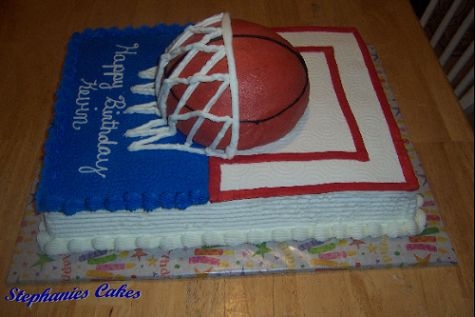 Basketball Court Cake - CakeCentral.com