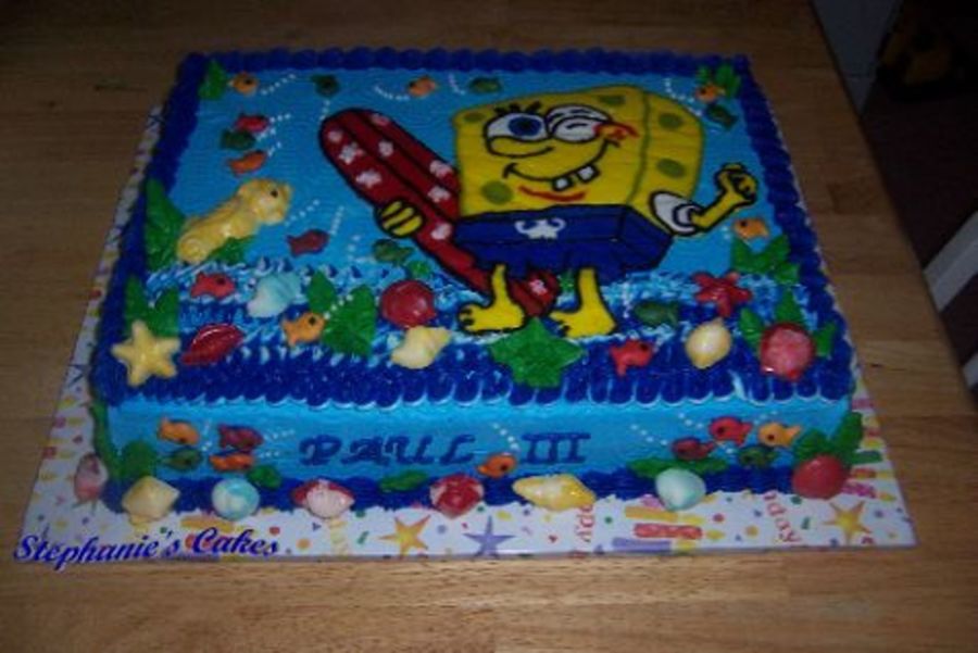 Spongebob Under The Sea - CakeCentral.com