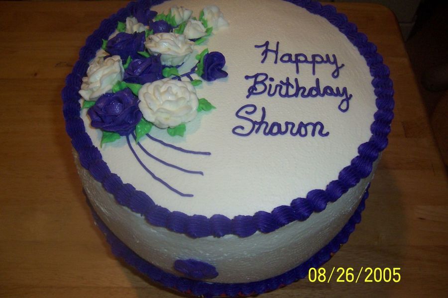 Birthday Cake Torted With Lemon Filling - CakeCentral.com
