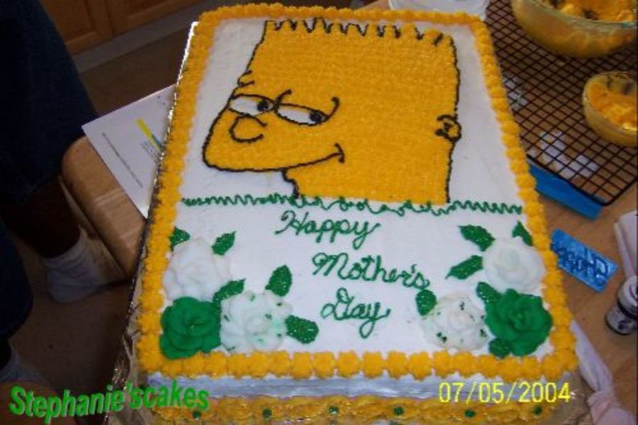 Bart Simpson - CakeCentral.com