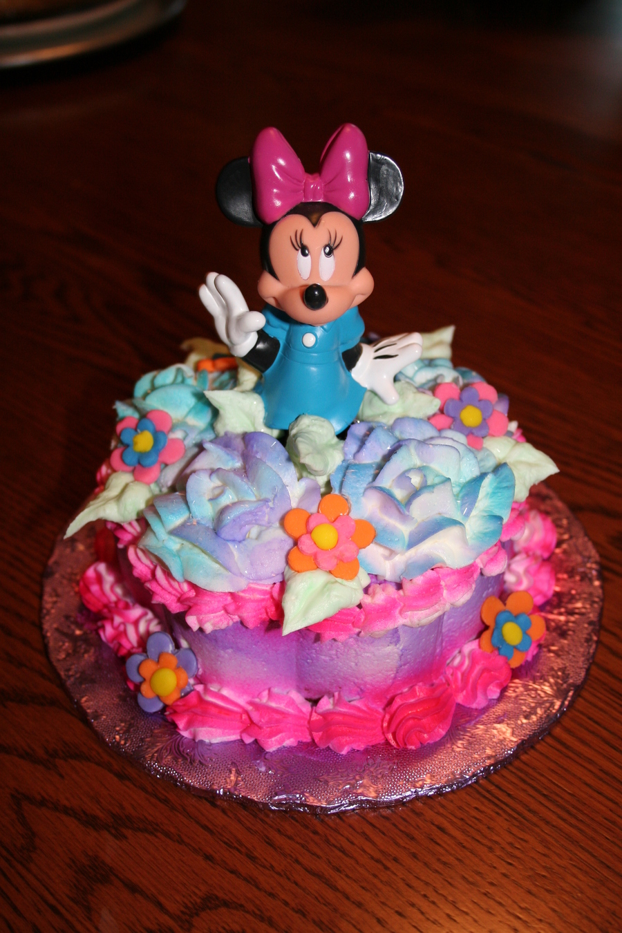 1St Birthday - Mini Mouse Cake - CakeCentral.com