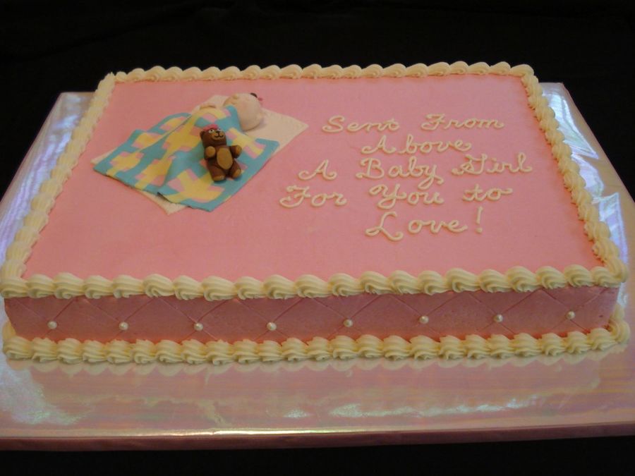 Baby Shower Cake - CakeCentral.com