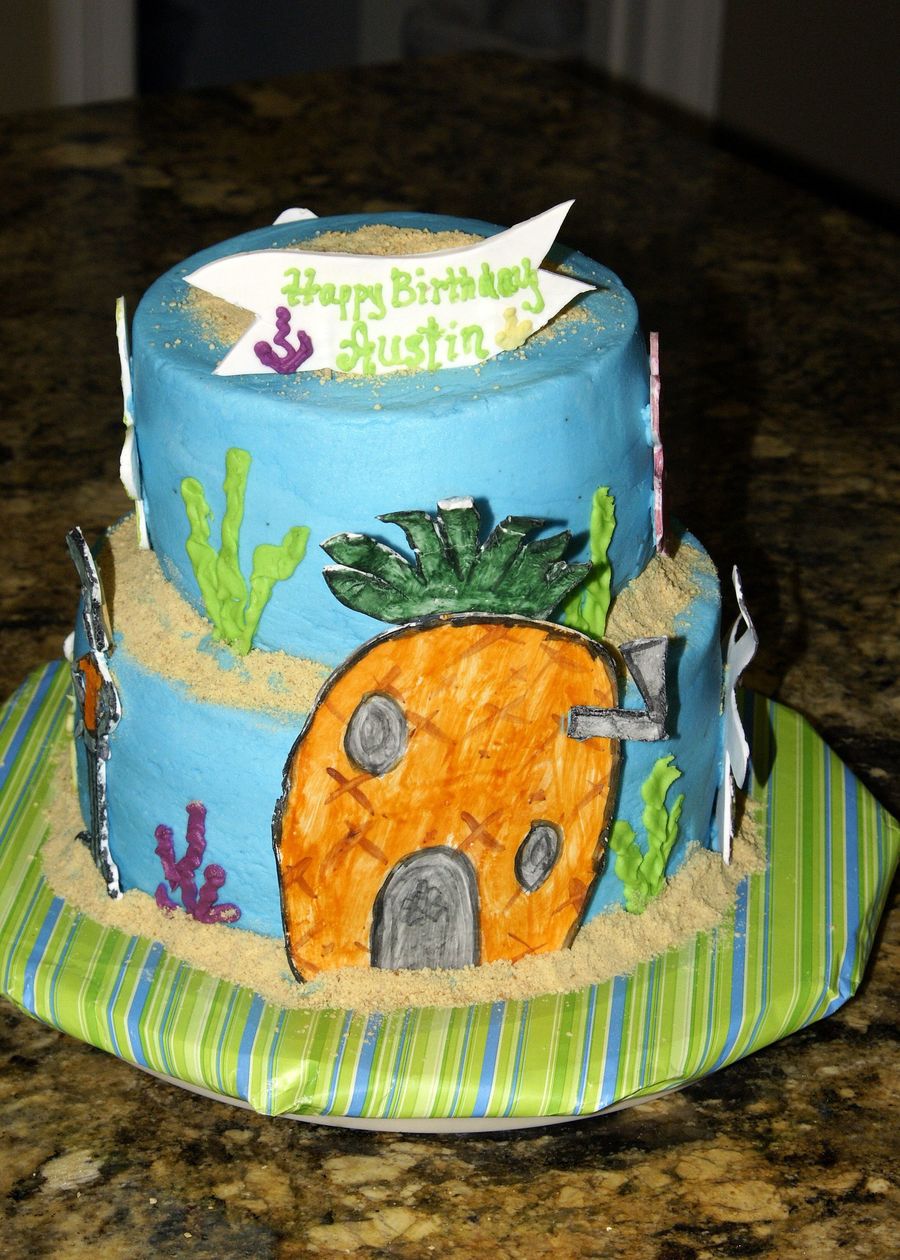 Spongebob Squarepants Cake - CakeCentral.com