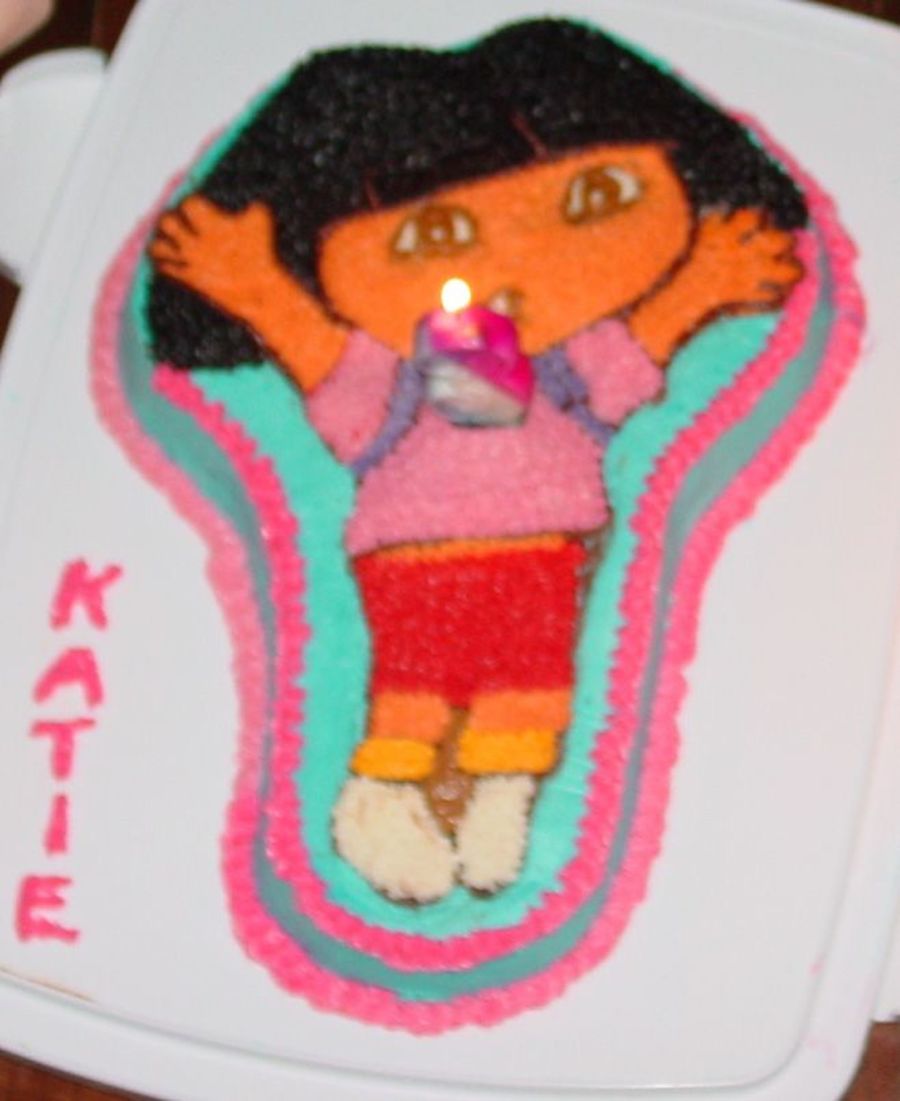 Dora Cake - CakeCentral.com