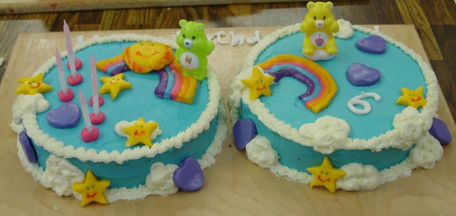 Carebears Cake - CakeCentral.com