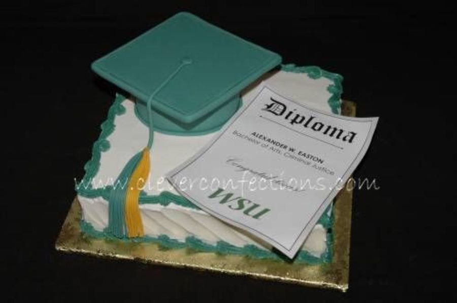 Wsu Graduate - CakeCentral.com
