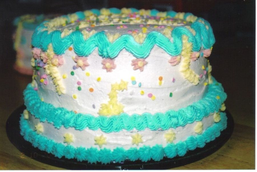 Tiered Cake Side View - CakeCentral.com