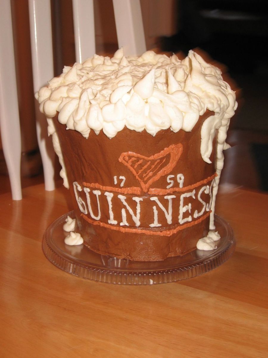Guinness Beer Mug - CakeCentral.com