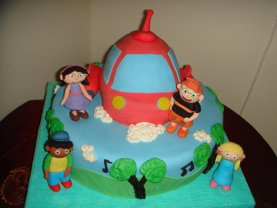 Little Einsteins Cake - CakeCentral.com