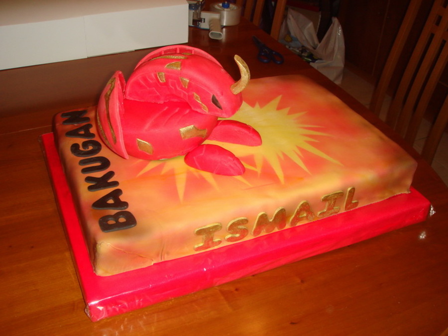 Bakugan Cake - CakeCentral.com