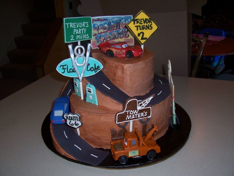Radiator Springs - CakeCentral.com