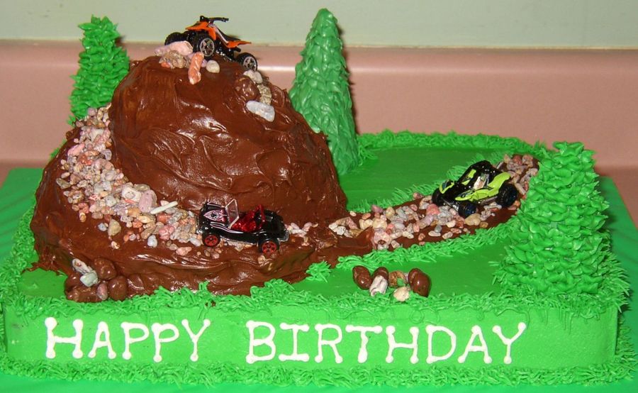 4-Wheeler Birthday Cake - CakeCentral.com