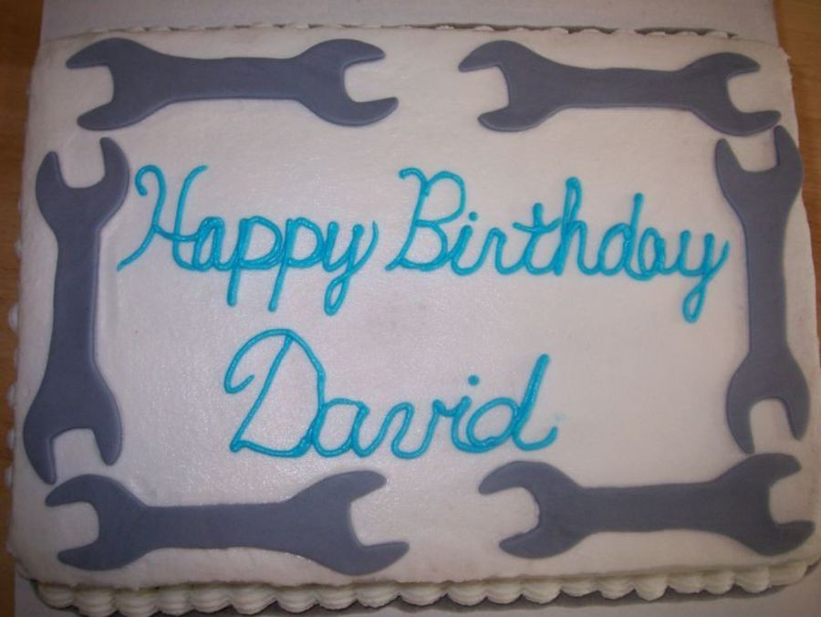 Wrench Cake - CakeCentral.com