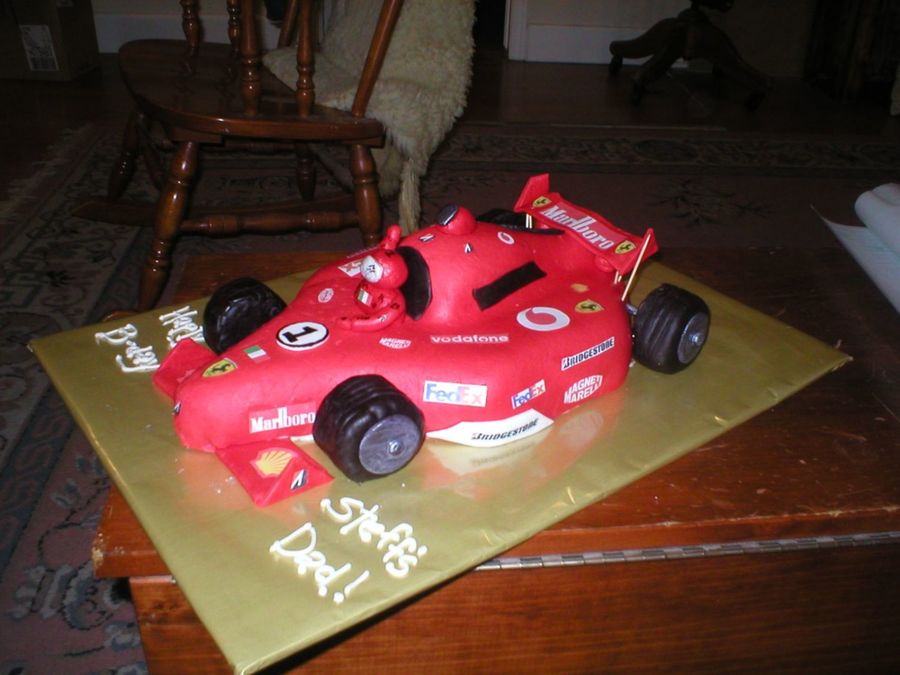 Formula 1 Race Car - CakeCentral.com