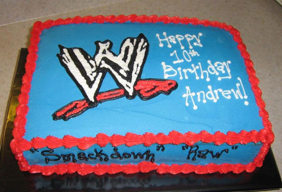 Wwe Cake - CakeCentral.com