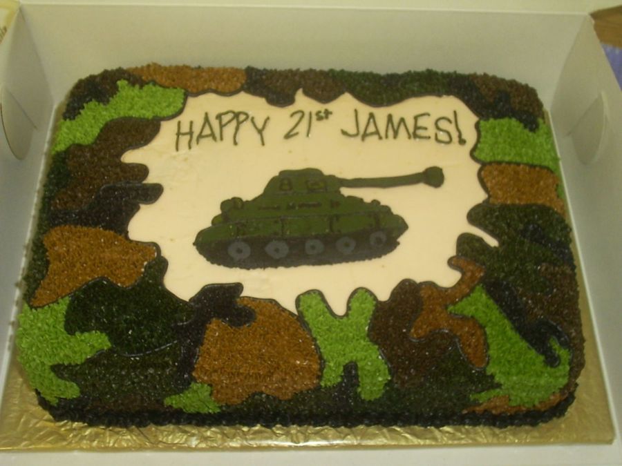 Tank Cake - CakeCentral.com
