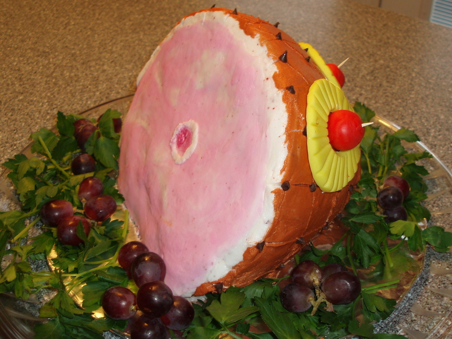 Baked Ham Cake - CakeCentral.com