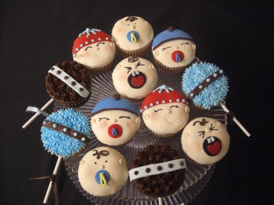Baby Face Cupcakes - CakeCentral.com