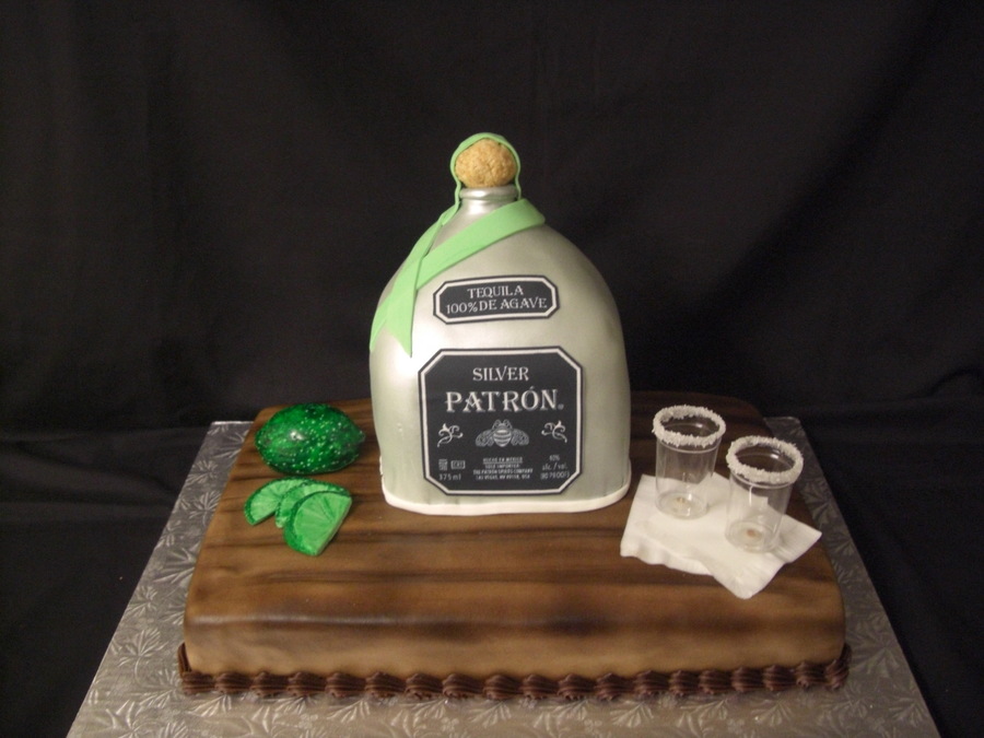 Kelly's Patron Cake - CakeCentral.com