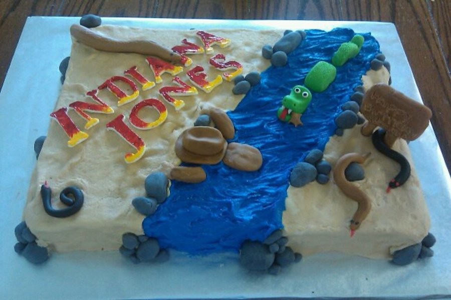 Indiana Jones - CakeCentral.com