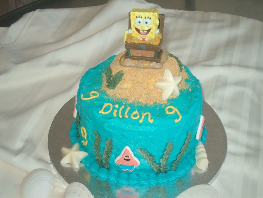 Sponge Bob Cake - CakeCentral.com