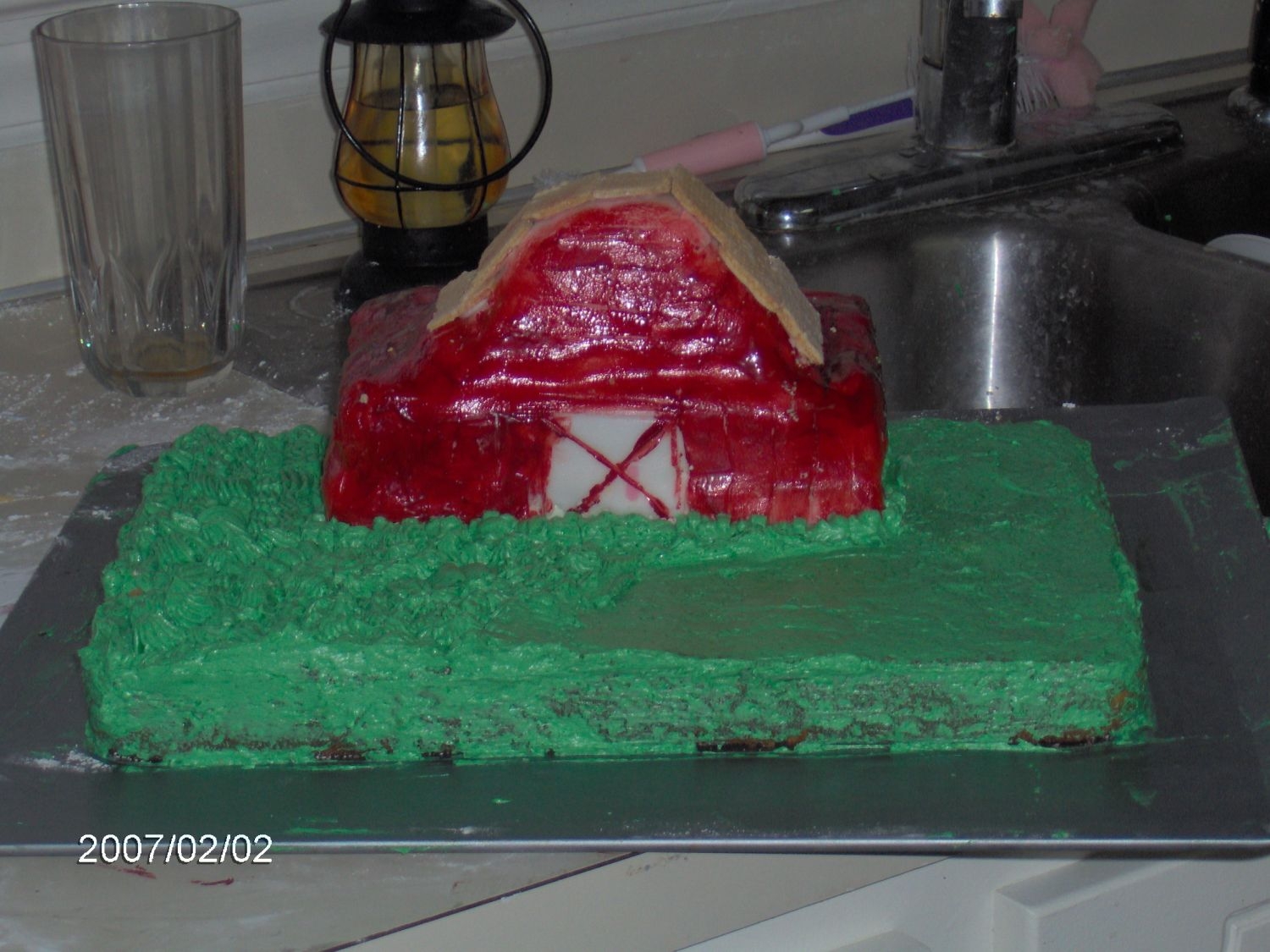 Barn Cake - CakeCentral.com