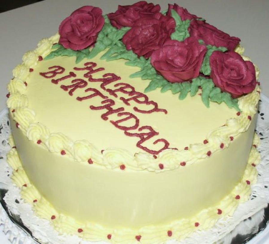 Practice Happy Birthday Cake - CakeCentral.com