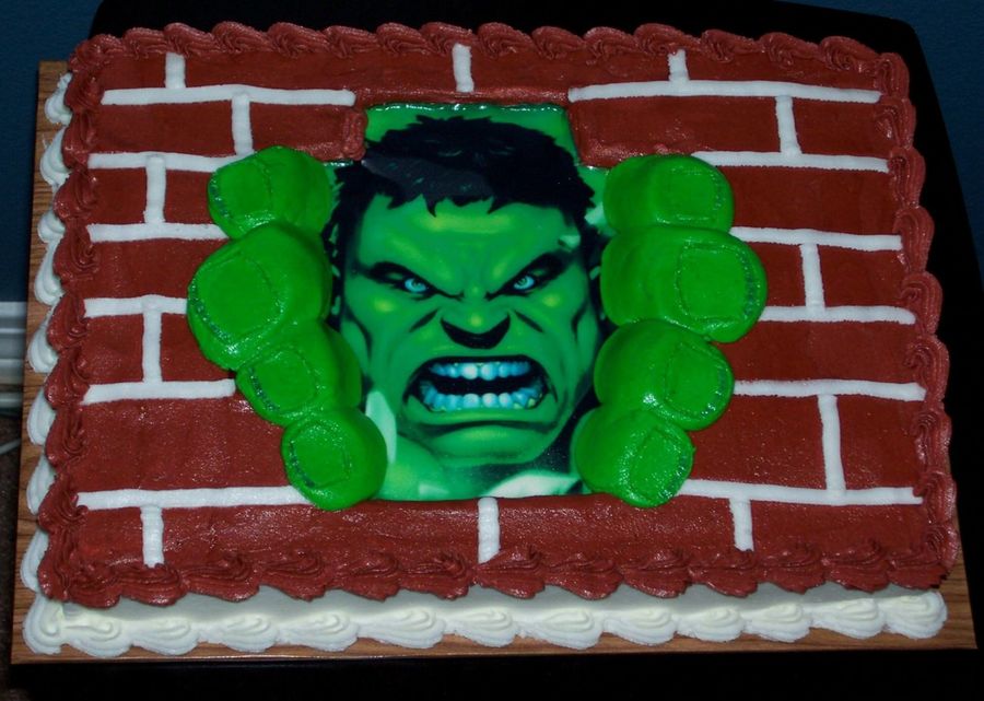 The Incredible Hulk - CakeCentral.com