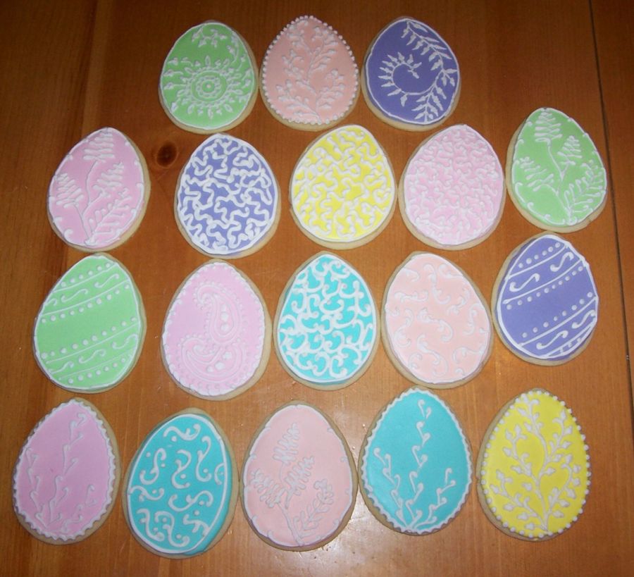 Easter Egg Cookies - CakeCentral.com