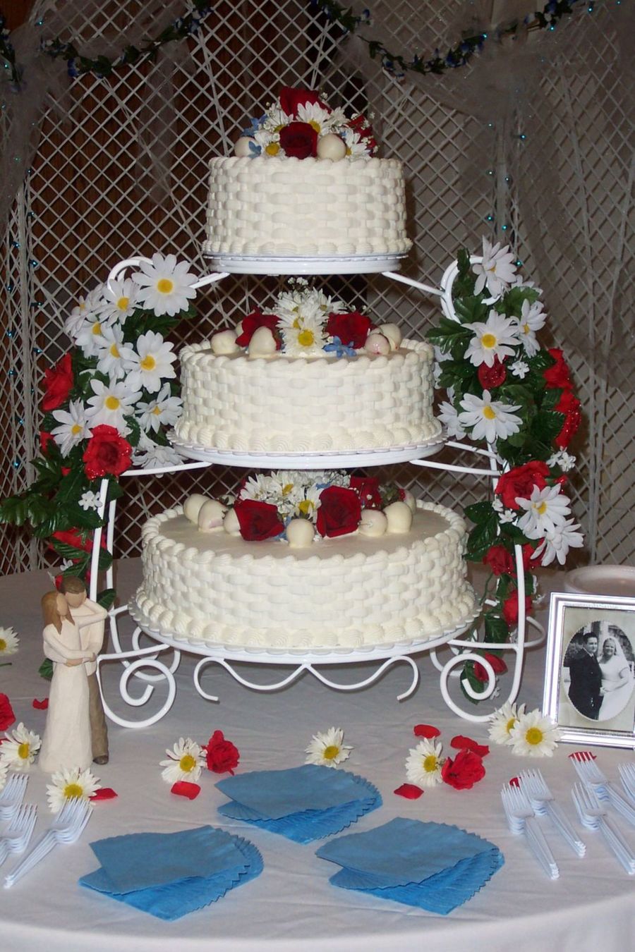 Garden Themed Reception - CakeCentral.com