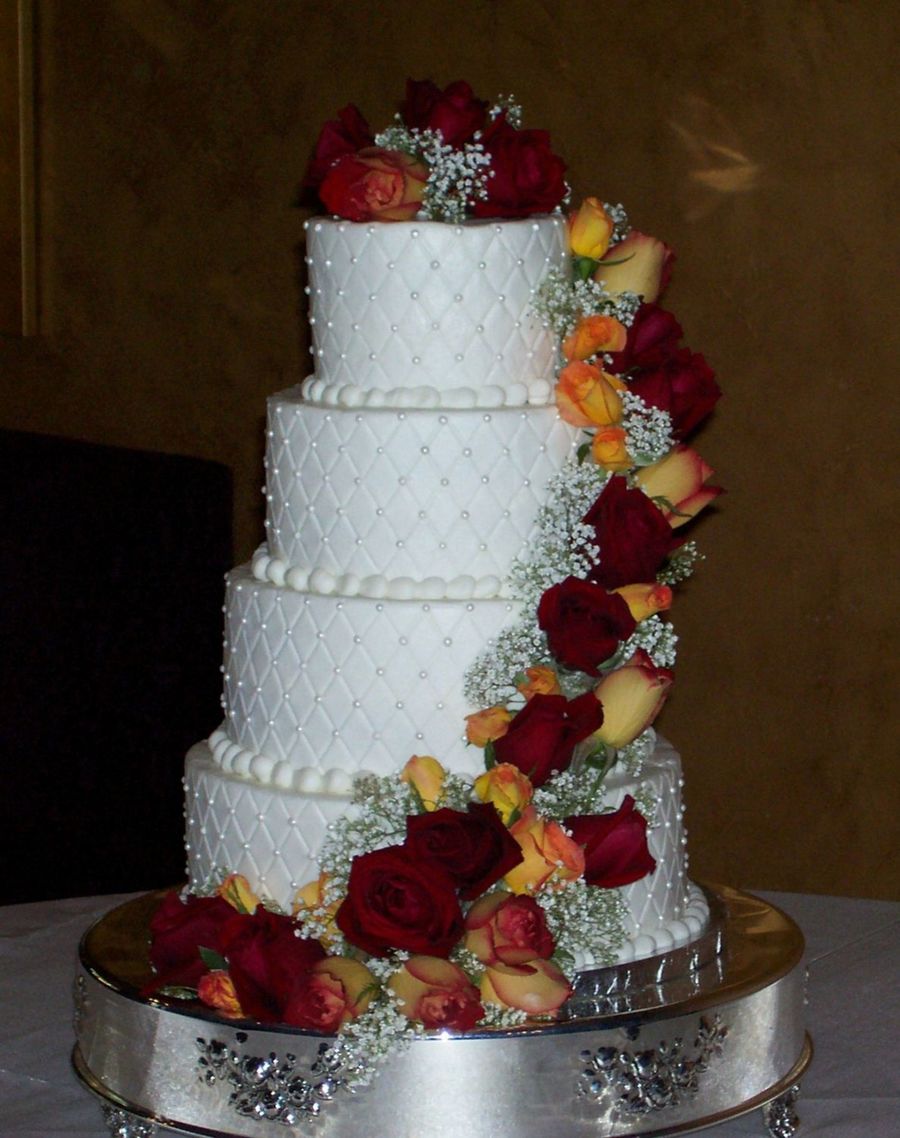 Cascading Roses - CakeCentral.com
