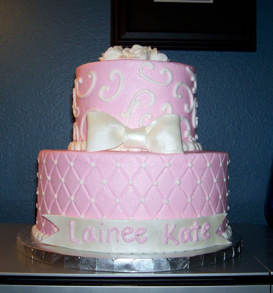 1St And Pink - CakeCentral.com