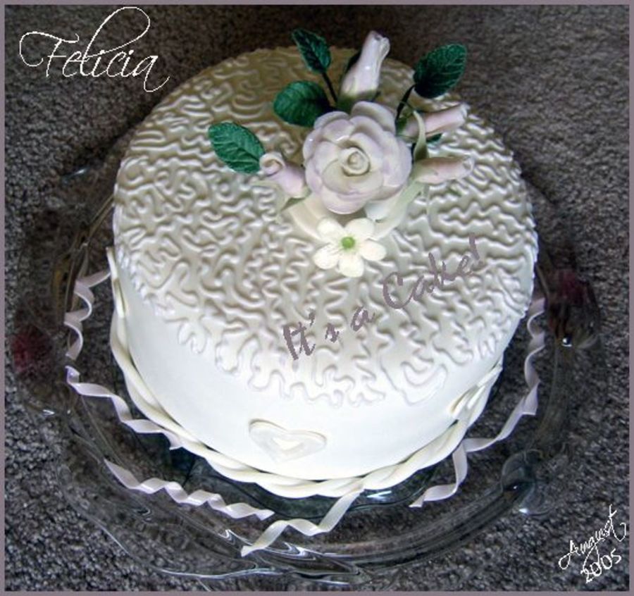 Felicia's Birthday Cake - CakeCentral.com