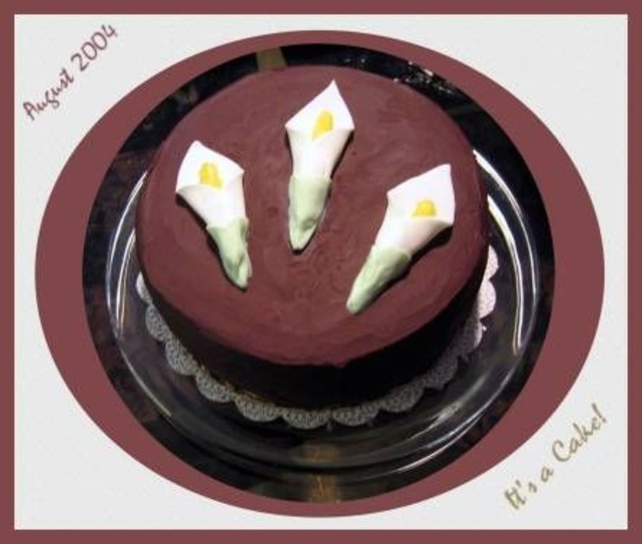 Calla Lilies - CakeCentral.com