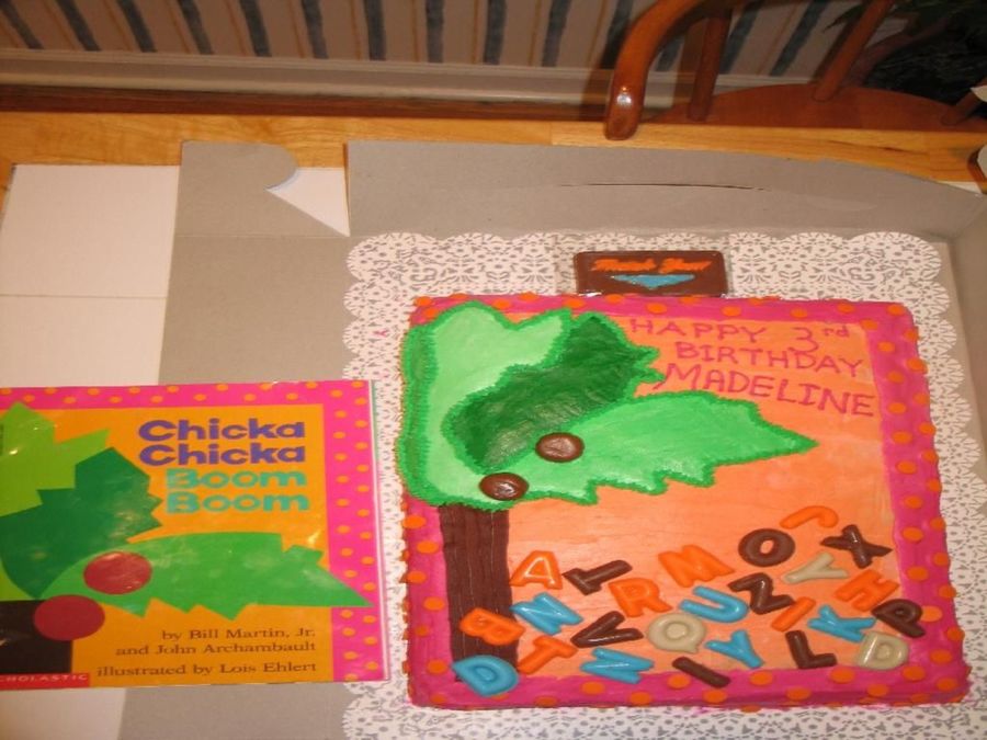 Chicka Chicka Boom Boom - CakeCentral.com