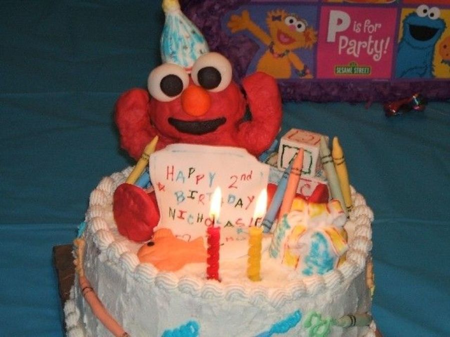 Elmo World Birthday - CakeCentral.com