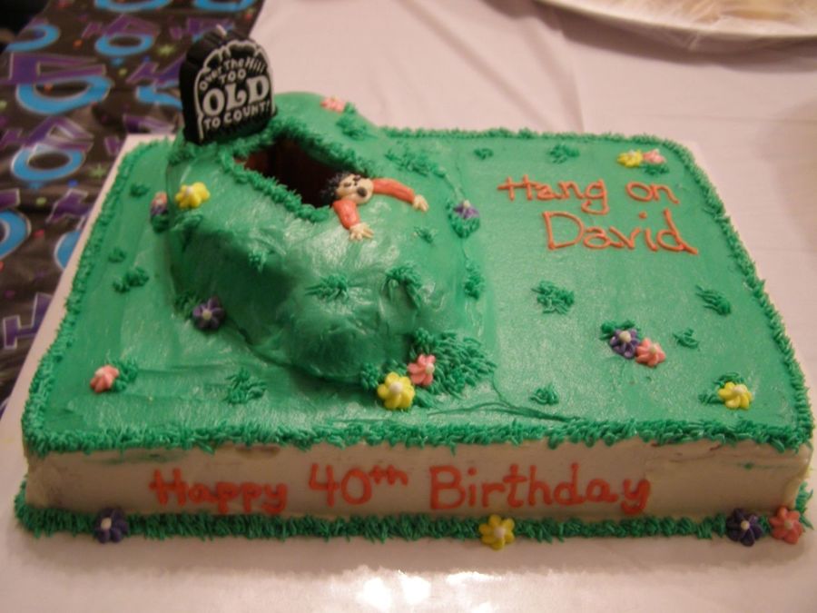 David's 40Th Birthday - CakeCentral.com