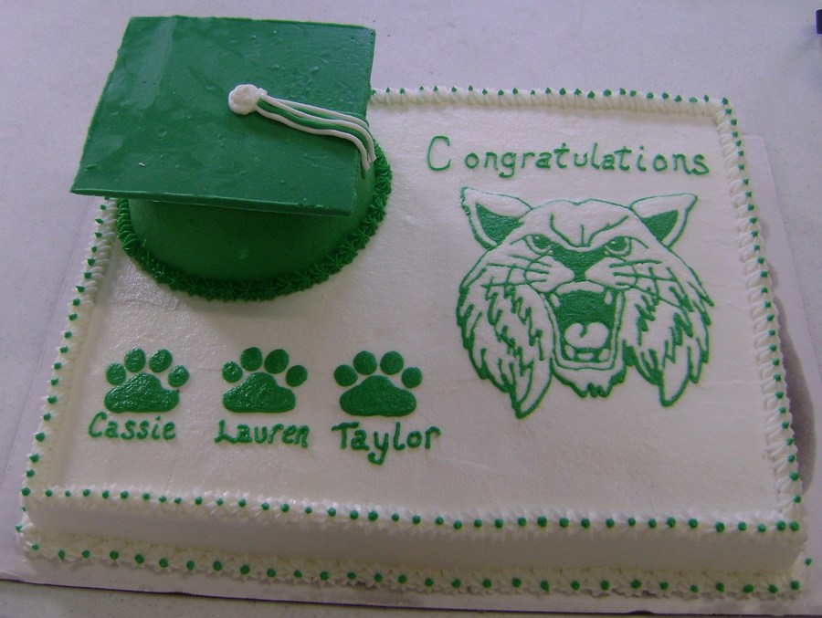 Bocat Graduation Cat - CakeCentral.com