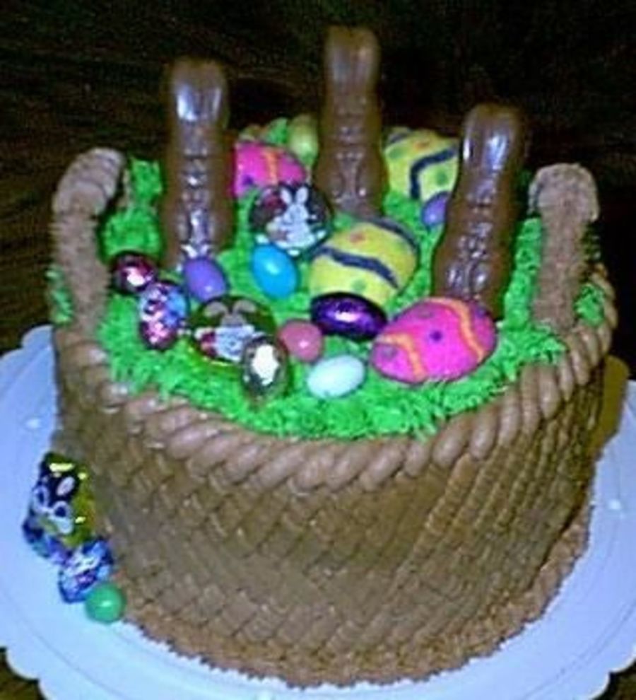 Easter Basket Cake - CakeCentral.com
