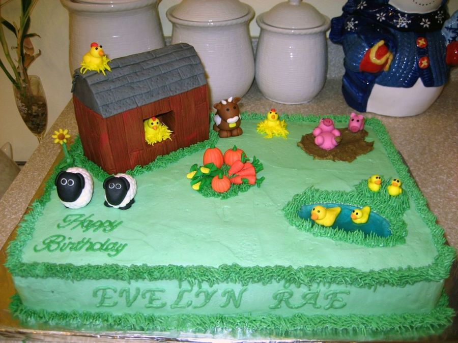 Farm Cake - CakeCentral.com
